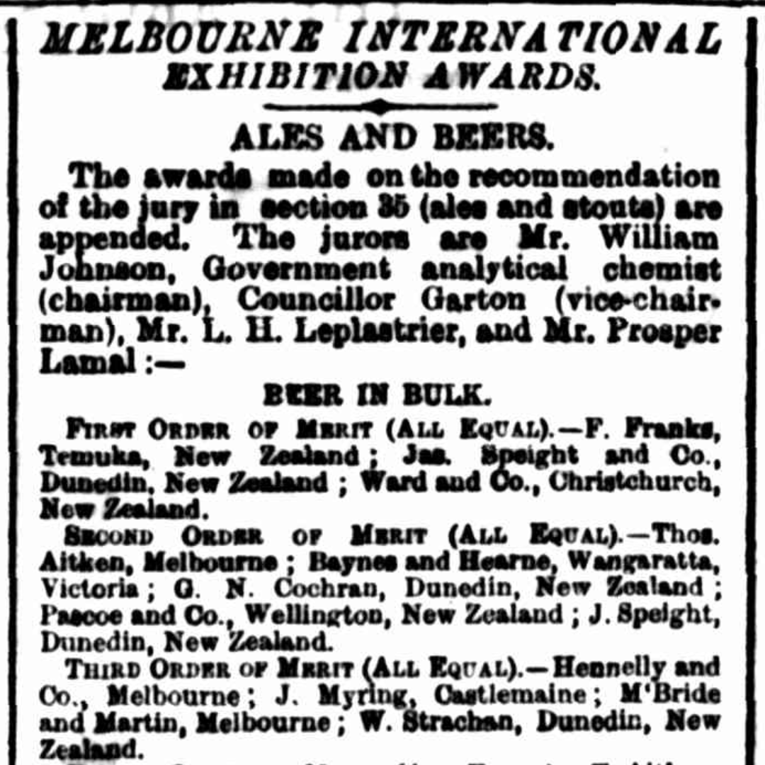 Our History - Speight's